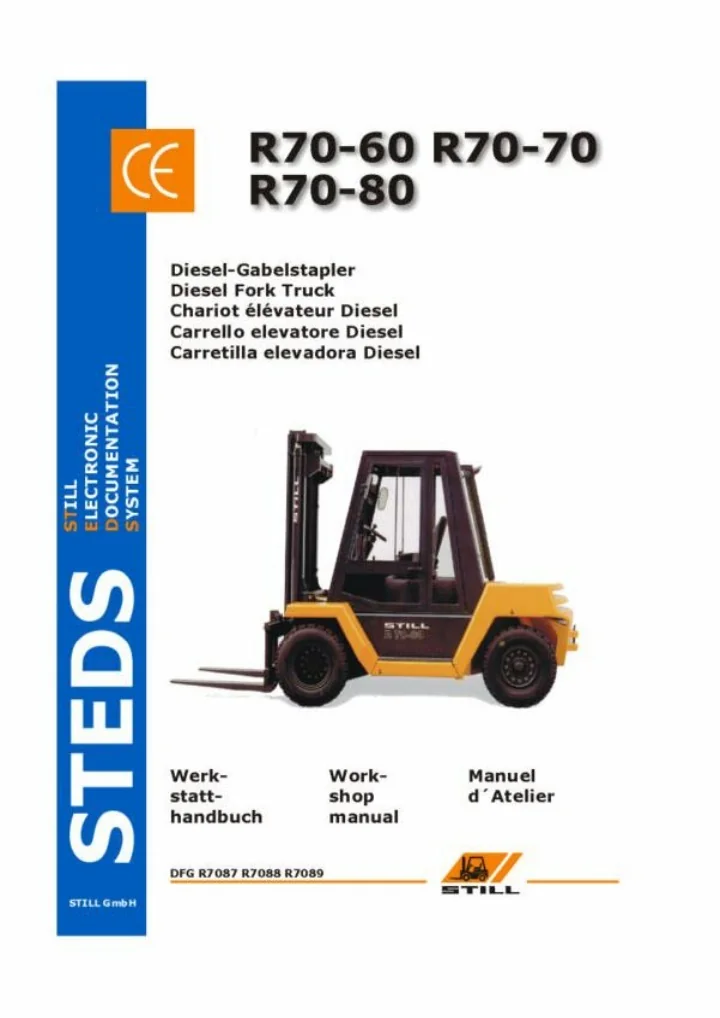 PPT - Still R70-60 Diesel Fork Truck Service Repair Manual PowerPoint ...