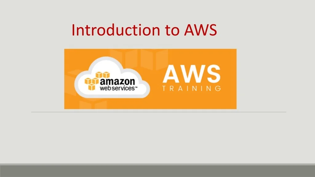 PPT - Introduction to AWS PowerPoint Presentation, free download - ID ...