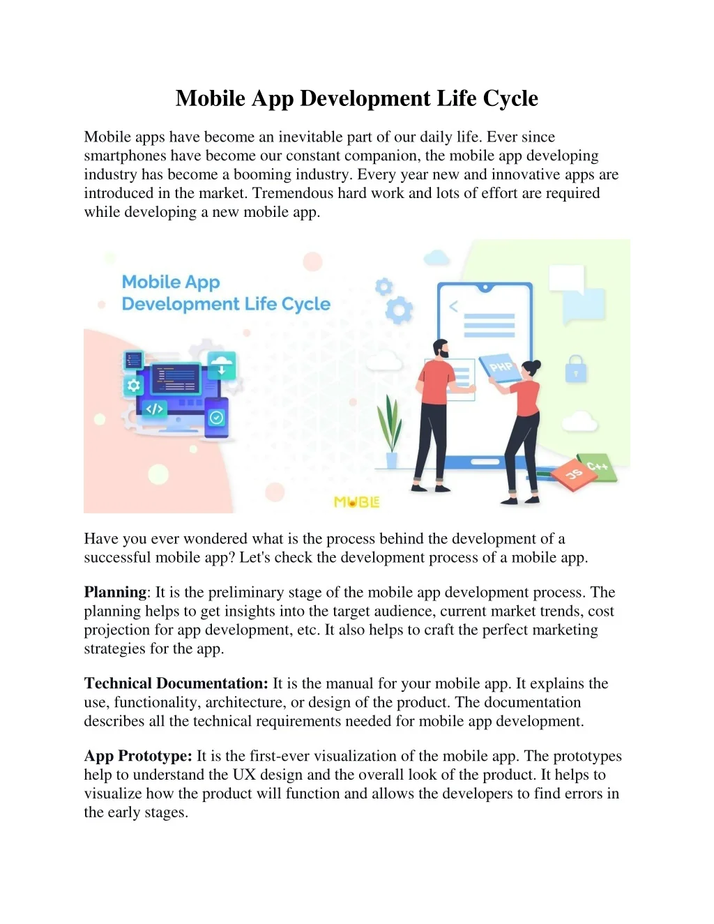 PPT - Mobile App Development Life Cycle PowerPoint Presentation, free ...