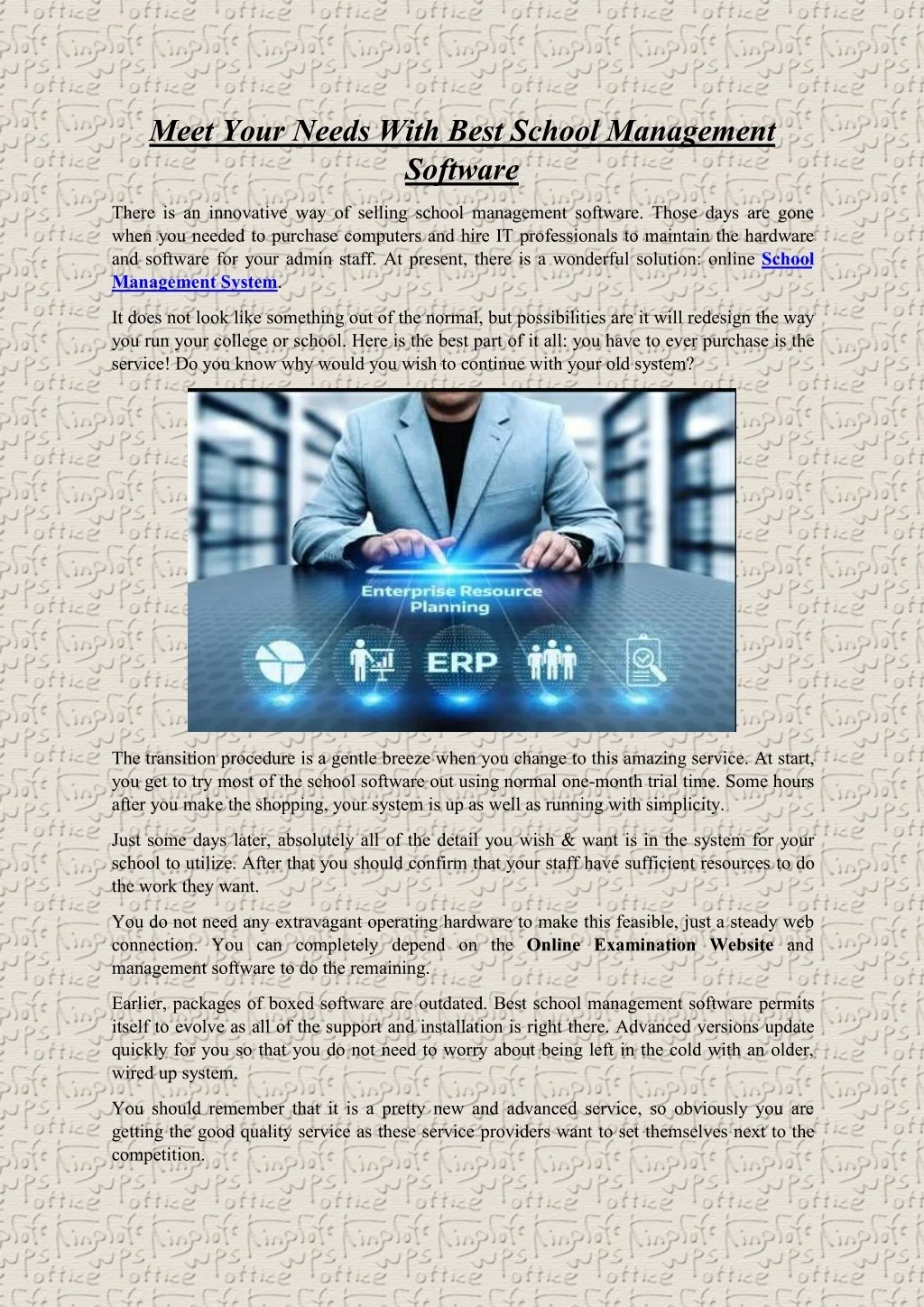 PPT - Meet Your Needs With Best School Management Software PowerPoint ...