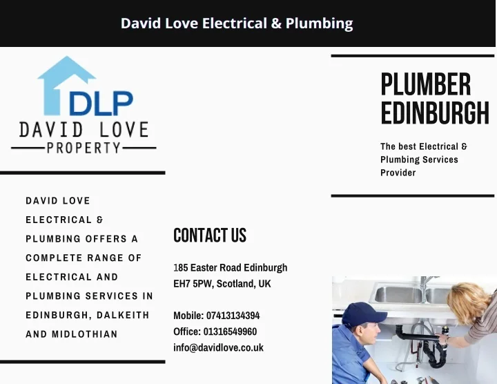 PPT - Plumbing Experts in Edinburgh - David Love Electrical & Plumbing ...