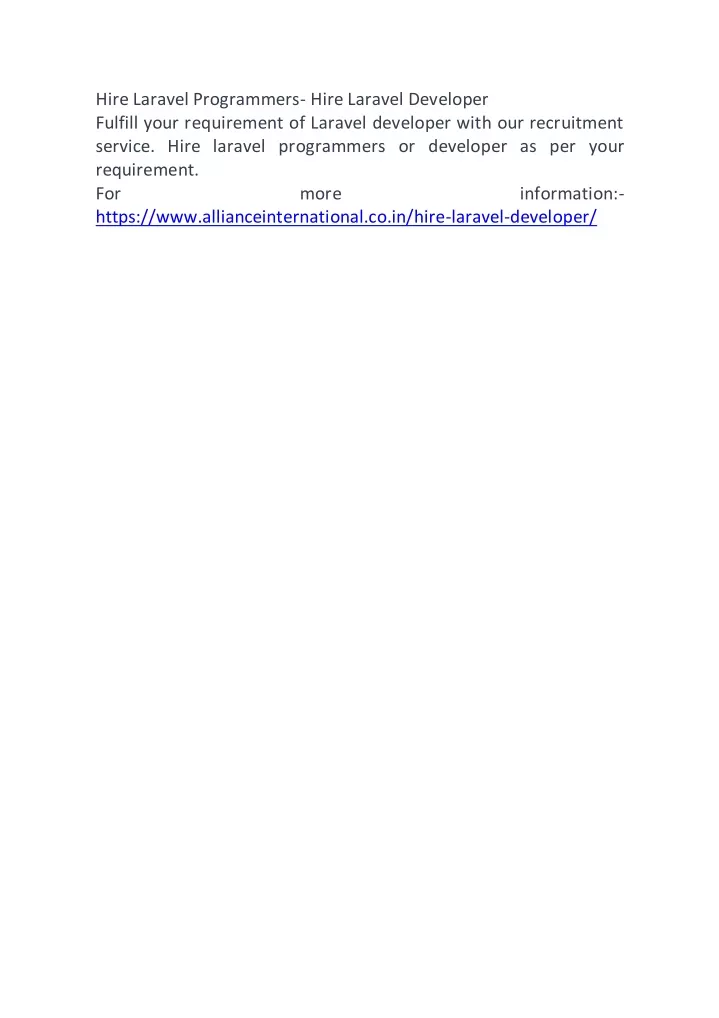 Ppt Hire Laravel Programmers Hire Laravel Developer Powerpoint Presentation Id10610800 6044