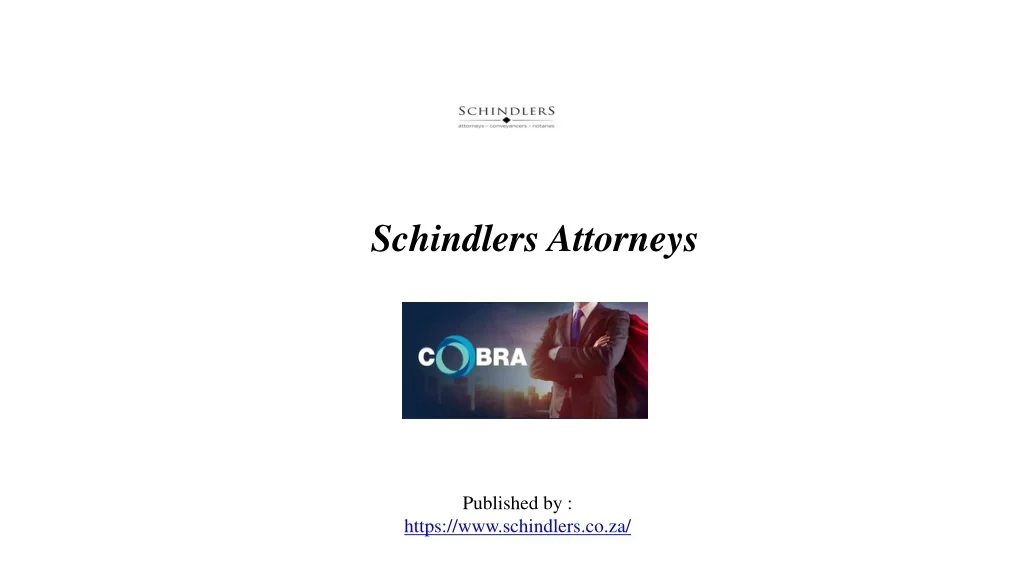 PPT - Schindlers Attorneys PowerPoint Presentation, free download - ID ...