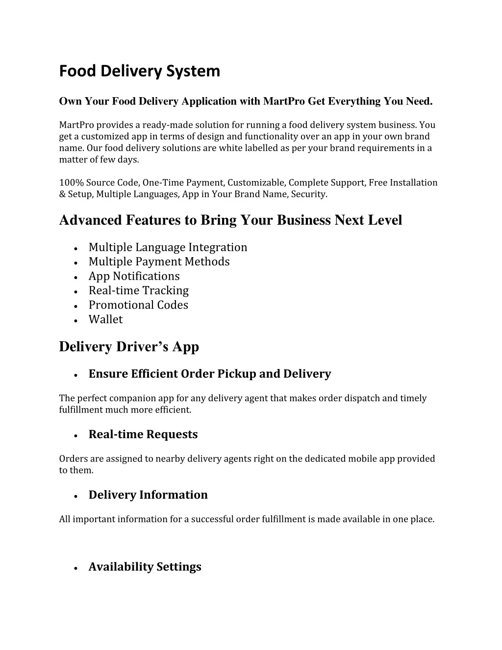 PPT - Food Delivery System word PowerPoint Presentation, free download ...
