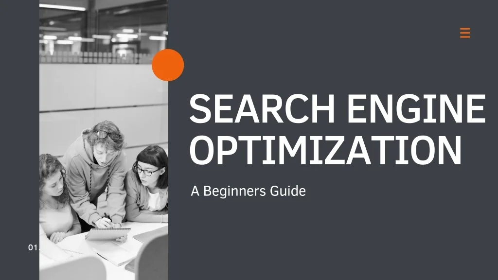 PPT - Search Engine Optimization - A Beginners Guide PowerPoint ...