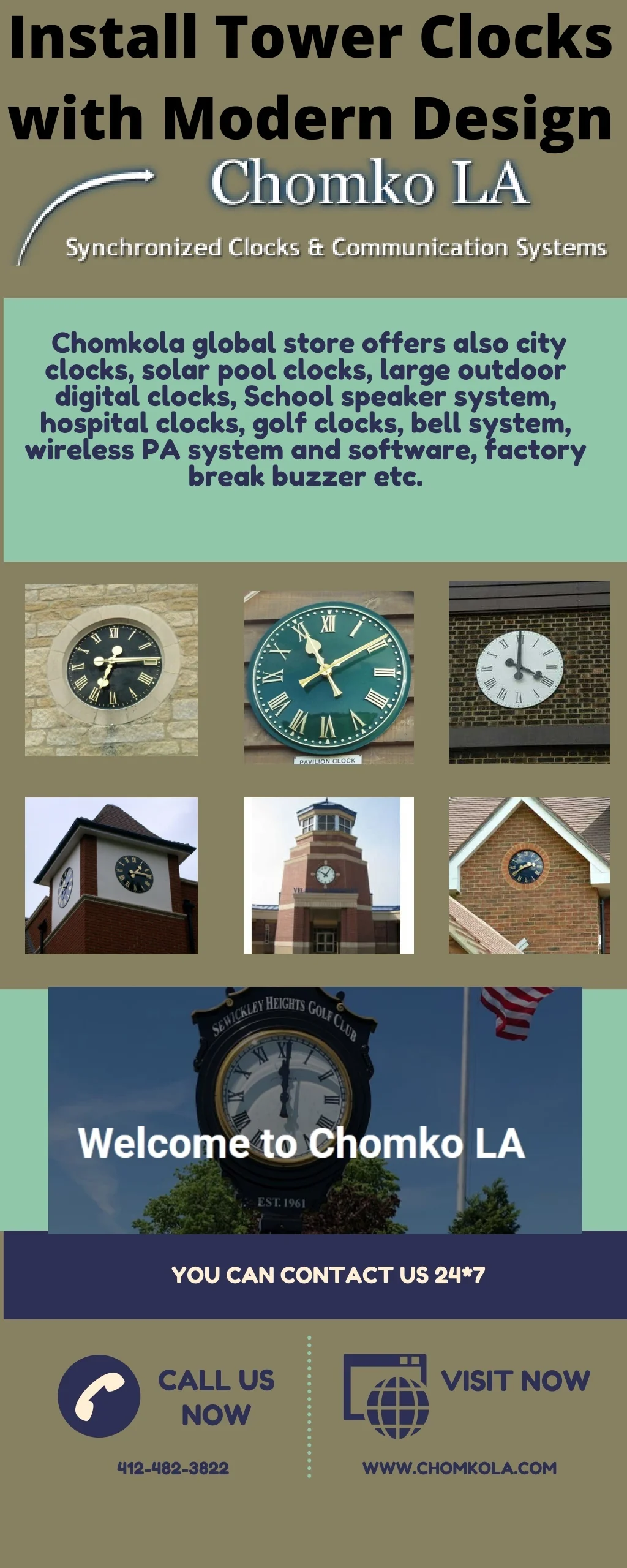 PPT - Install Tower Clocks with Modern Design PowerPoint Presentation ...