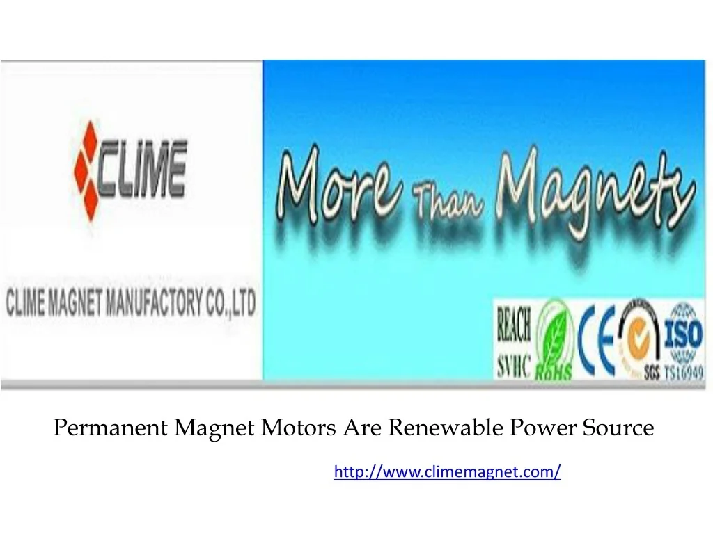 PPT - Permanent Magnet Motors Are Renewable Power Source PowerPoint ...