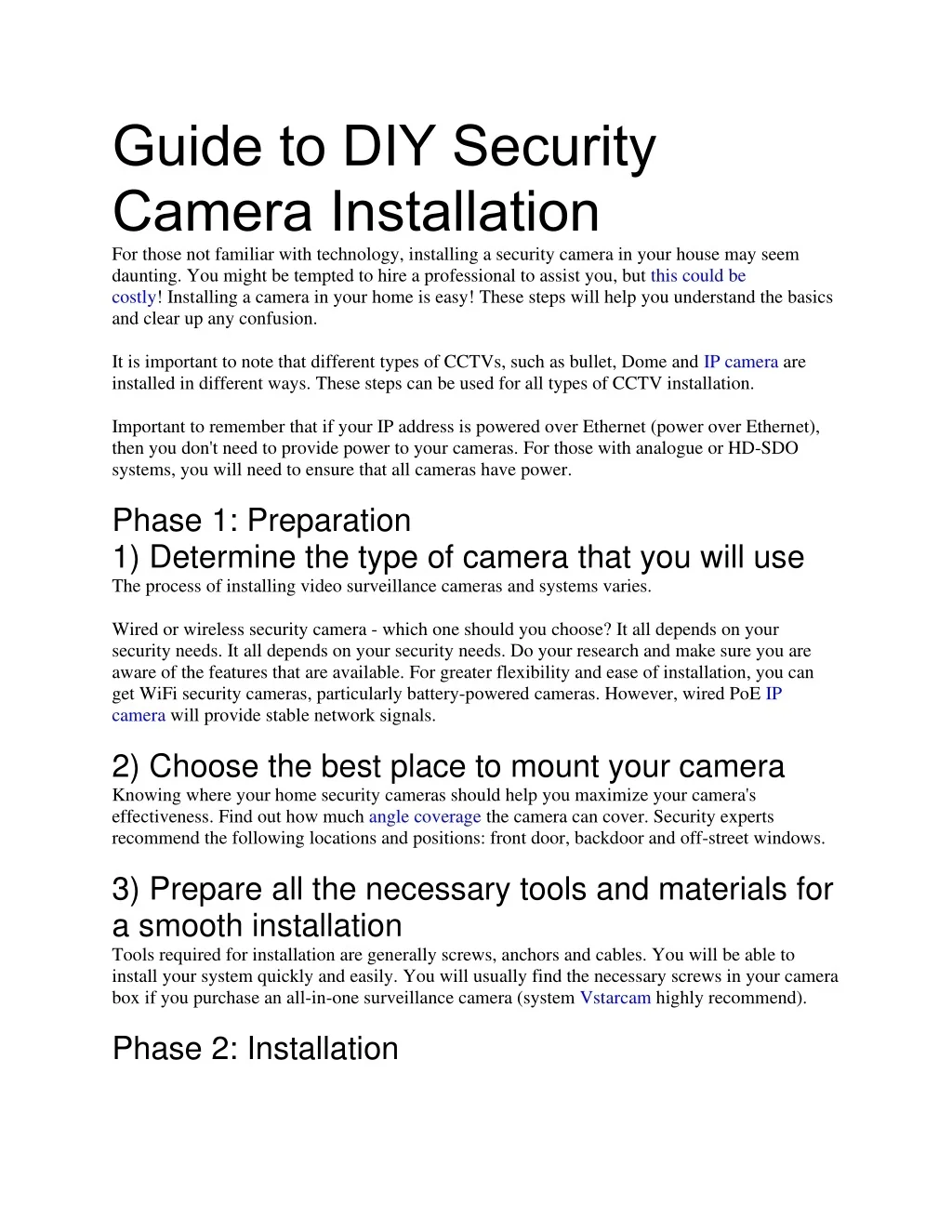 PPT - Guide to DIY Security Camera Installation-converted PowerPoint ...
