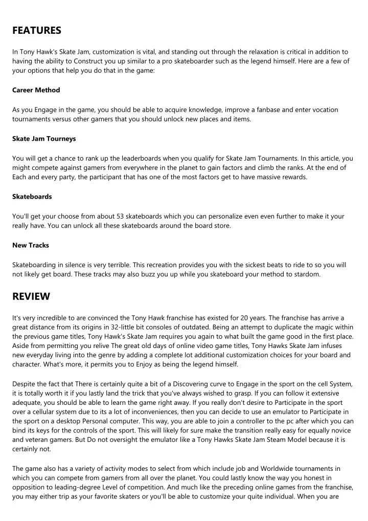 PPT - The Return of Tony Hawk! PowerPoint Presentation, free download ...