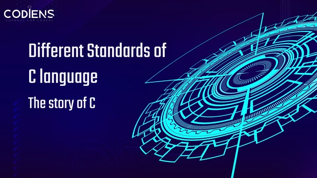 PPT - Different Standards of C language _ The story of C PowerPoint ...
