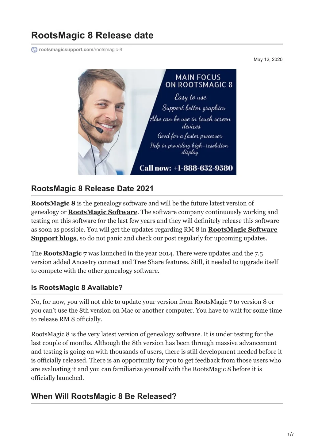 PPT - RootsMagic 8 Release Date 2021 PowerPoint Presentation, free ...