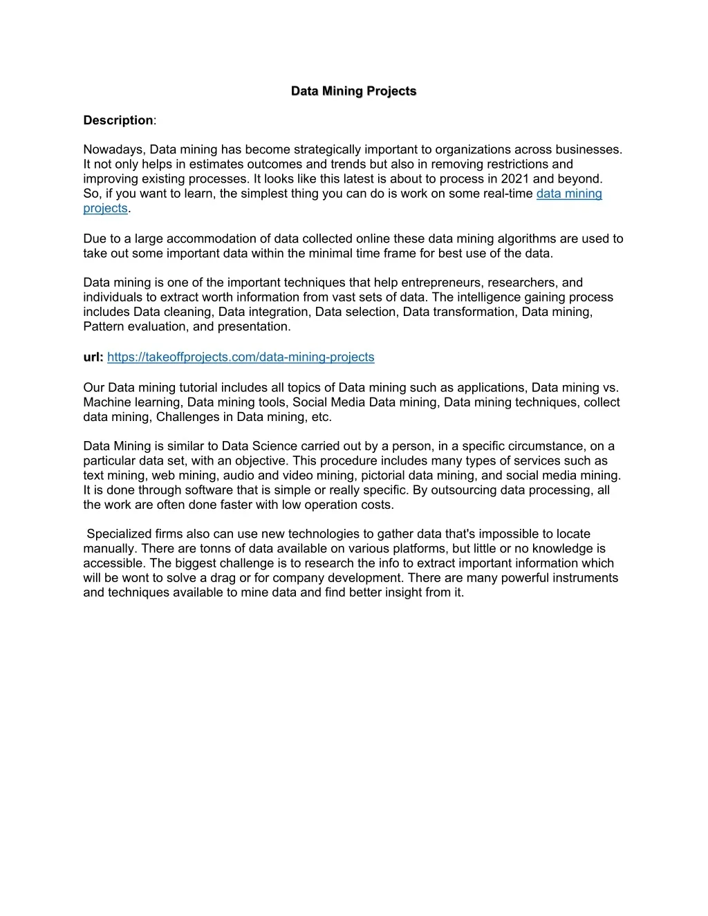 PPT - Data Mining Projects PowerPoint Presentation, free download - ID ...