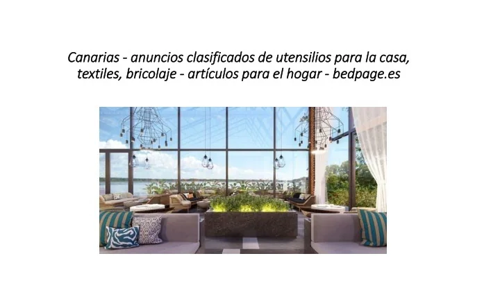 PPT - Canarias - anuncios clasificados de utensilios para la PowerPoint ...