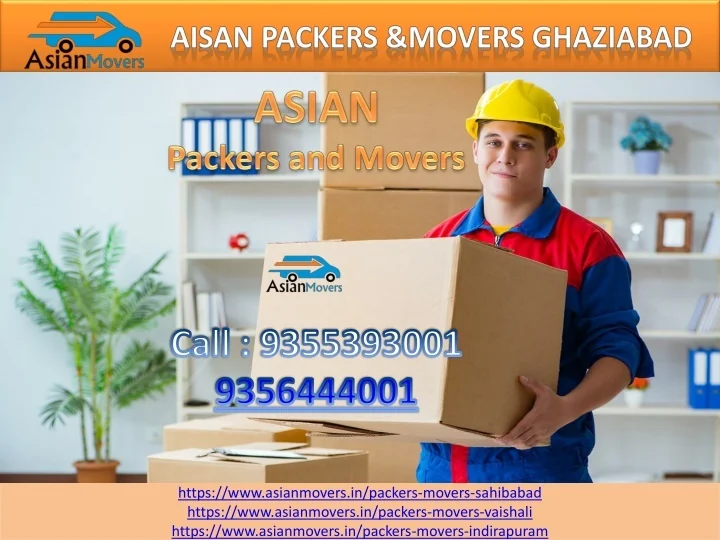 PPT - Packers and Movers in Vaishali, Vasundhara, Sahibabad, Indirapuram PowerPoint Presentation ...