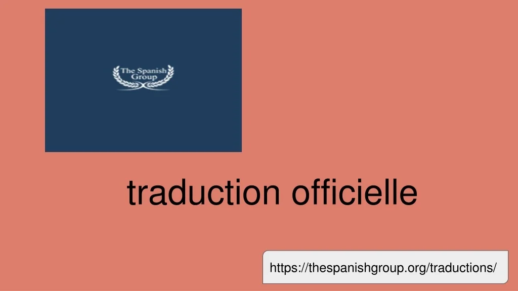 PPT - traduction officielle PowerPoint Presentation, free download - ID ...