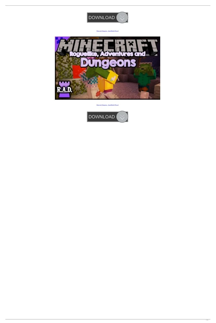 PPT - Minecraft Dungeons - InstallShield Wizard PowerPoint Presentation ...