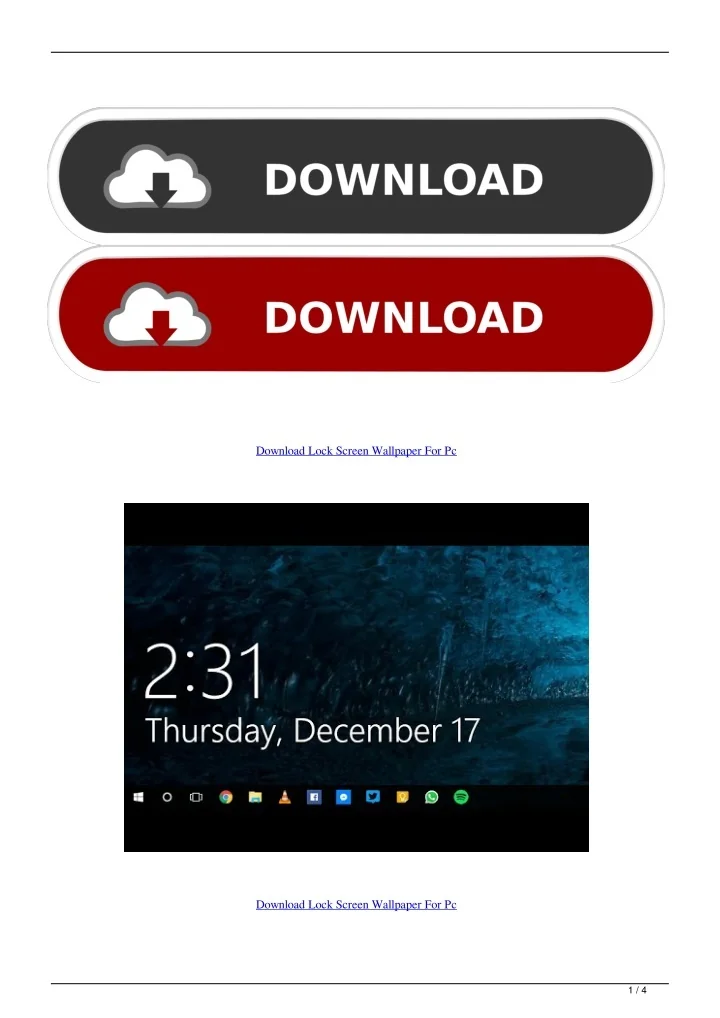 PPT - Download Lock Screen Wallpaper For Pc PowerPoint Presentation ...