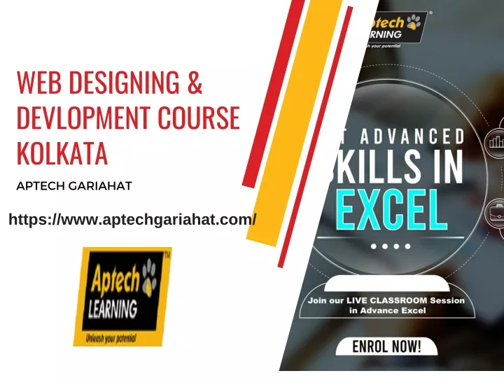 PPT - Best Web Designing and Devlopment Institute in Kolkata- Aptech ... PPT - Best Web Designing and Devlopment Institute in Kolkata- Aptech ...