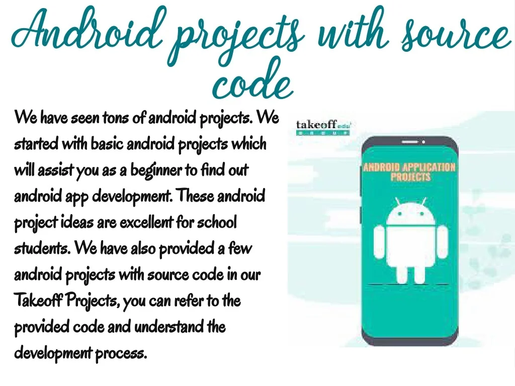 PPT - Android projects with source code PowerPoint Presentation, free ...