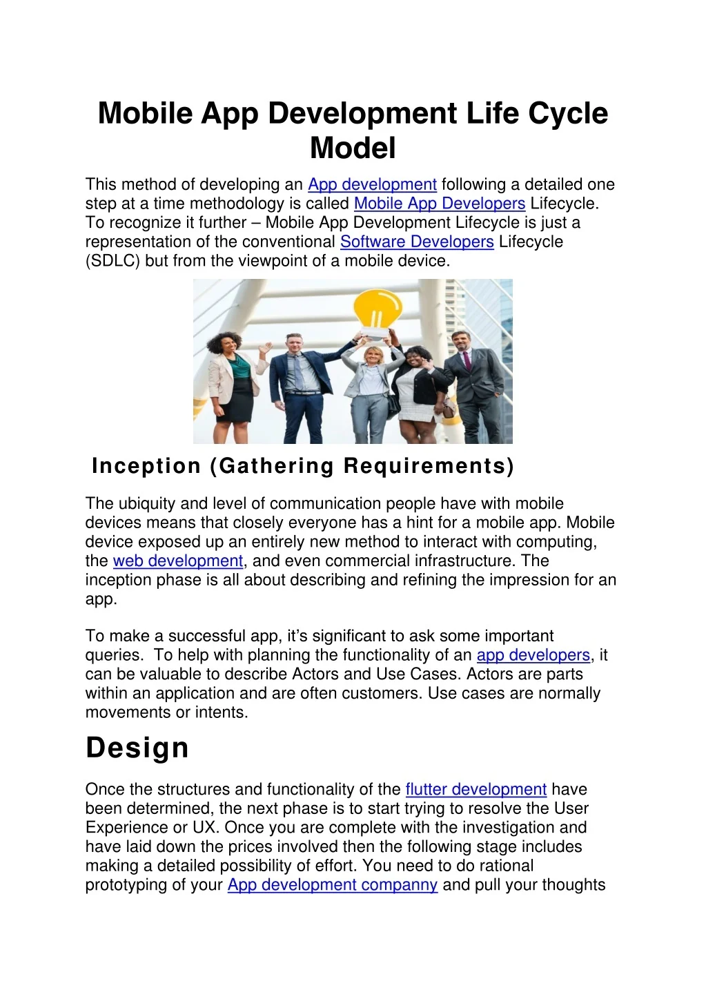 PPT - Mobile App Development Life Cycle Model PowerPoint Presentation ...