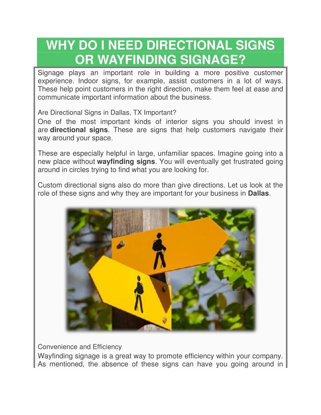 PPT - How To Works Directional Signs And Wayfinding Signage PowerPoint ...