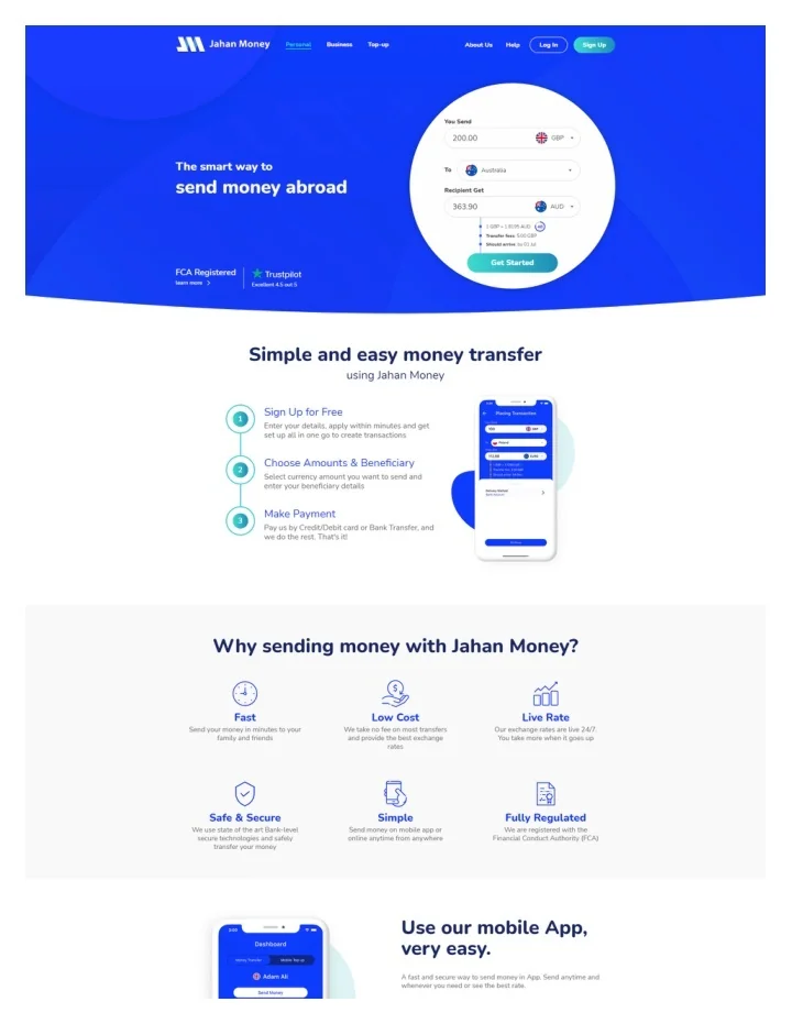 PPT - Simple and Easy Money Transfer by Jahan Money PowerPoint ...