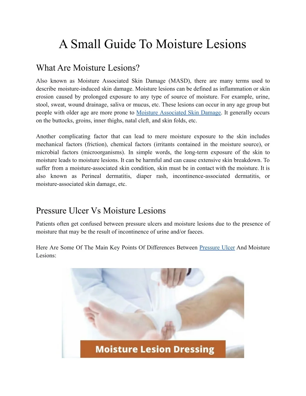 PPT - A Small Guide To Moisture Lesions PowerPoint Presentation, free download - ID:10797358