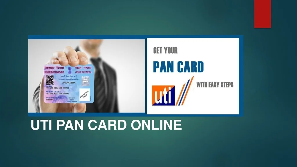 PPT - uti pan card online PowerPoint Presentation, free download - ID ...