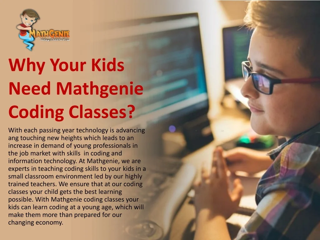 PPT - Why Your Kids Need Mathgenie Coding Classes PowerPoint Presentation - ID:10809612