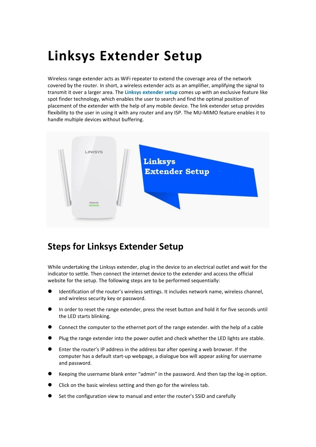 PPT - Linksys Extender Setup PowerPoint Presentation, free download ...