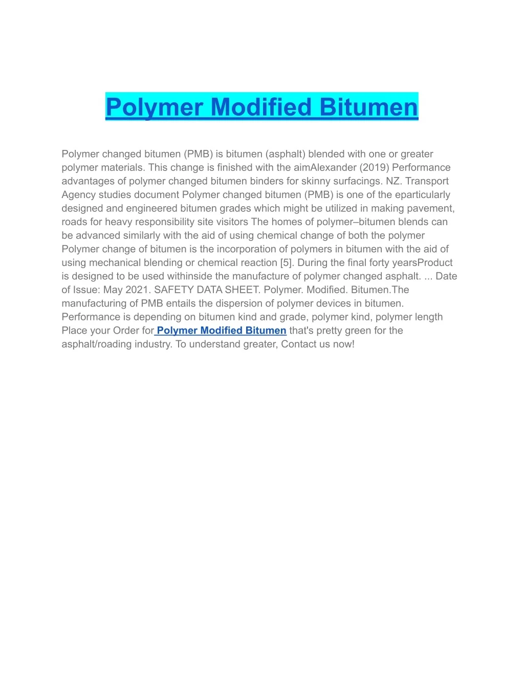 PPT - Polymer Modified Bitumen _ online safety signs PowerPoint Presentation - ID:10846092