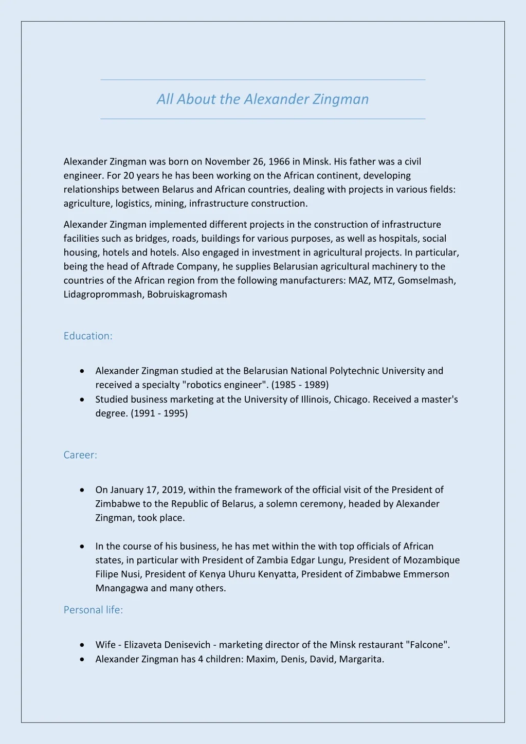 PPT - Alexander Zingman : Know the All About His Career and Life ...