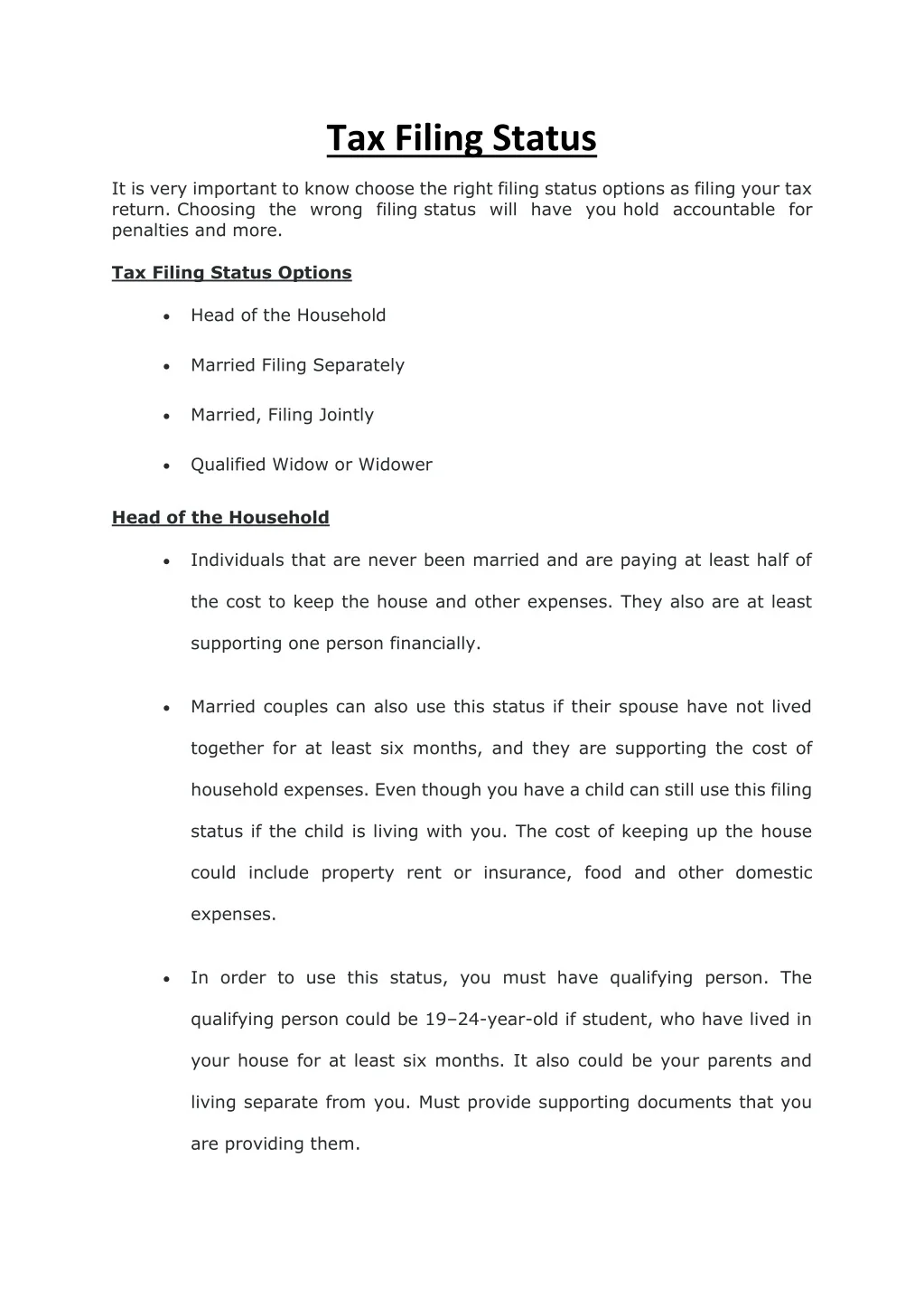 PPT - Tax Filing Status PowerPoint Presentation, free download - ID ...