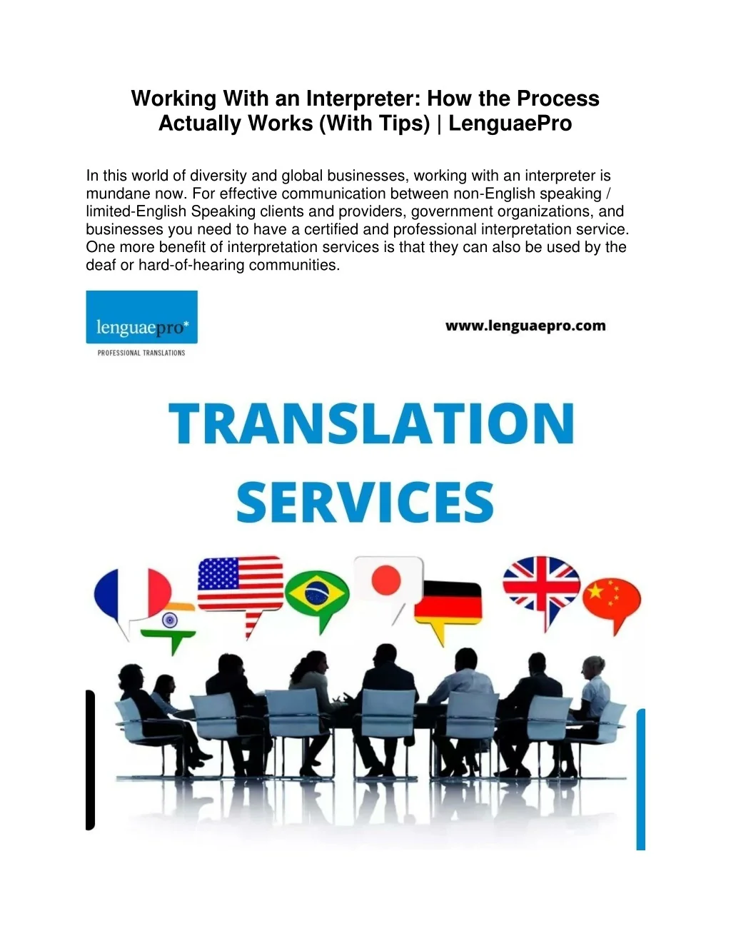 PPT - Working With an Interpreter- How the Process Actually Works ...