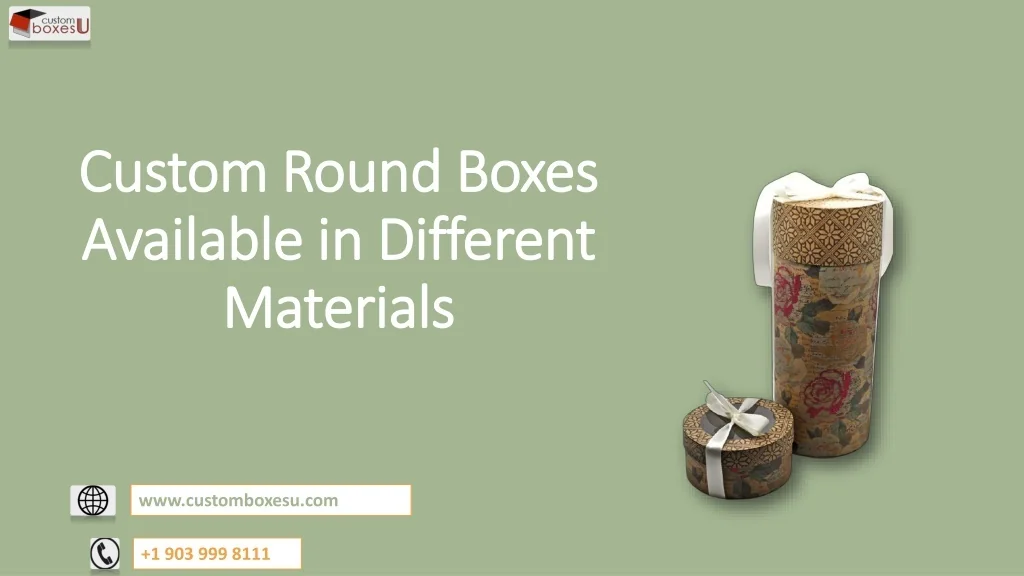 PPT - Custom Round Boxes Available in Different Materials PowerPoint ...