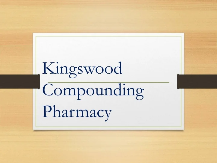 PPT - Pediatric Compounding Pharmacy in Australia PowerPoint ...
