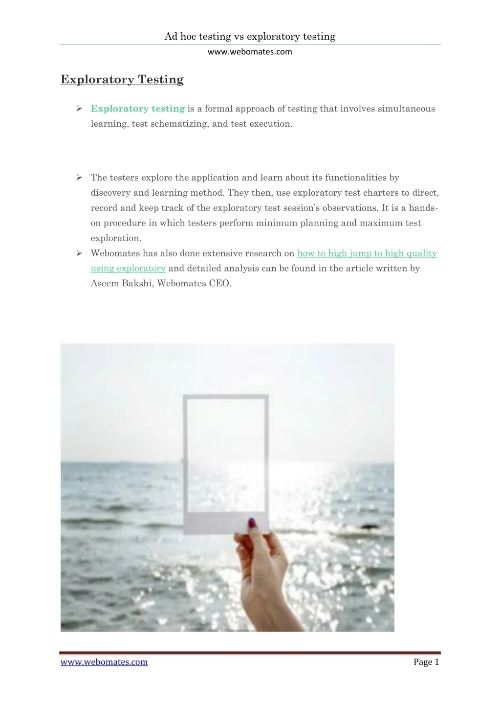 PPT - Ad hoc testing vs exploratory testing PowerPoint Presentation ...