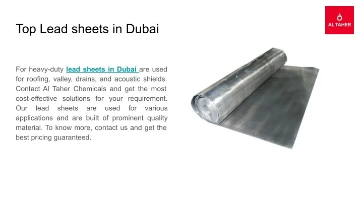 PPT - Top Lead sheets in Dubai PowerPoint Presentation, free download ...