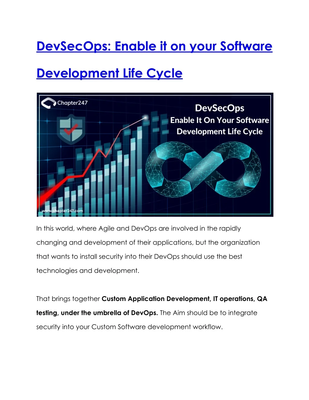 PPT - DevSecOps_ Enable it on your Software Development Life Cycle ...