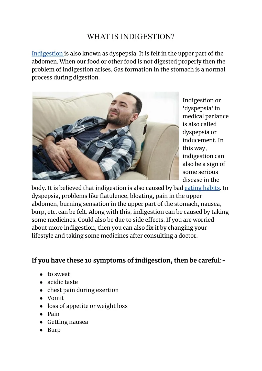 PPT - WHAT IS INDIGESTION PowerPoint Presentation, free download - ID ...