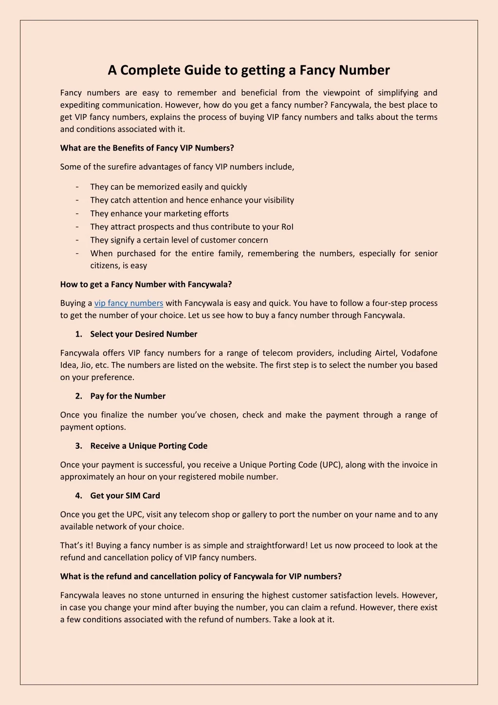 PPT - A Complete Guide to getting a Fancy Number PowerPoint ...