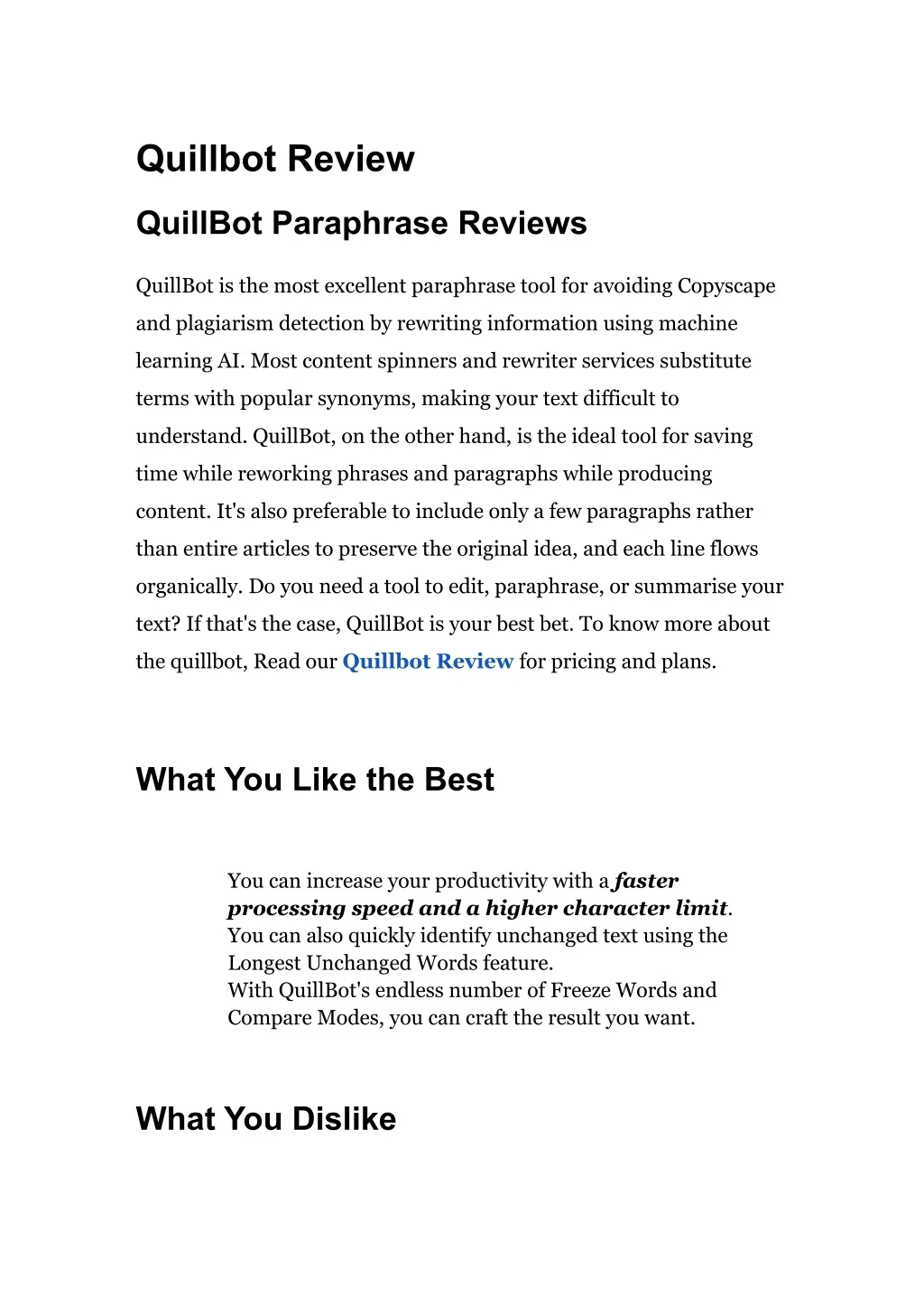 PPT - Quillbot Review | ScoopReview PowerPoint Presentation, free ...