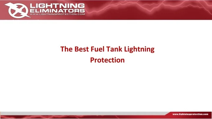 PPT - RGA 750 Generation 2 – The Perfect Fuel Tank Lightning Protection ...