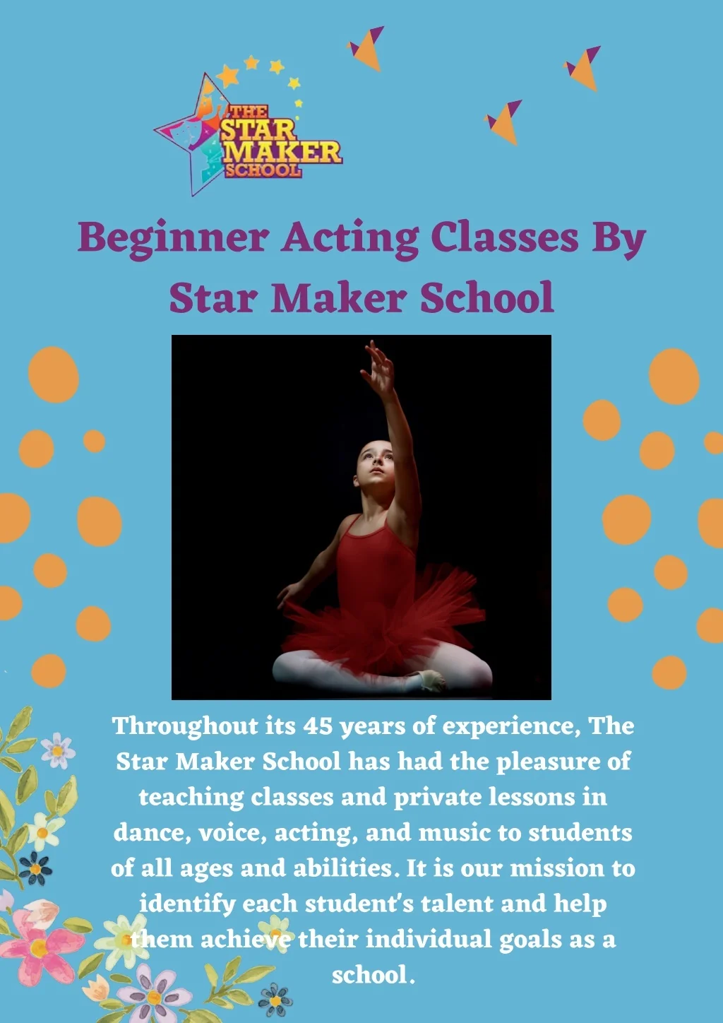 PPT - Get The Best Beginner Acting Classes | Star Maker School ...