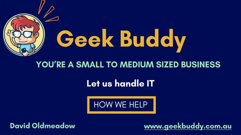 PPT - Geek Buddy PowerPoint Presentation, free download - ID:10994970