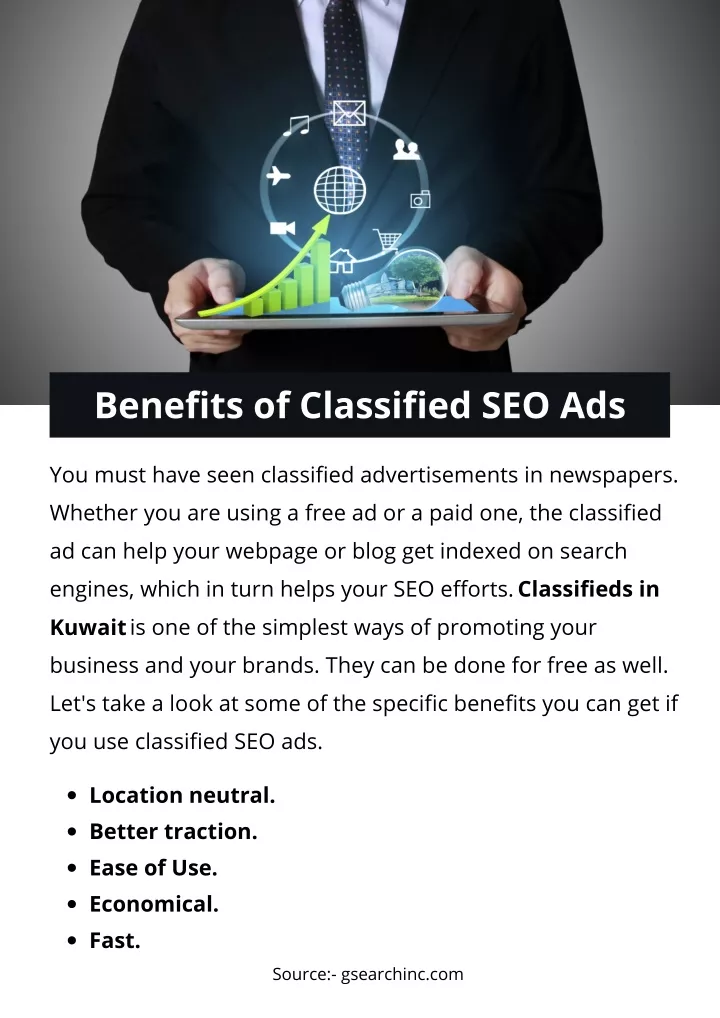 Ppt Benefits Of Classified Seo Ads Powerpoint Presentation Free Download Id10995622