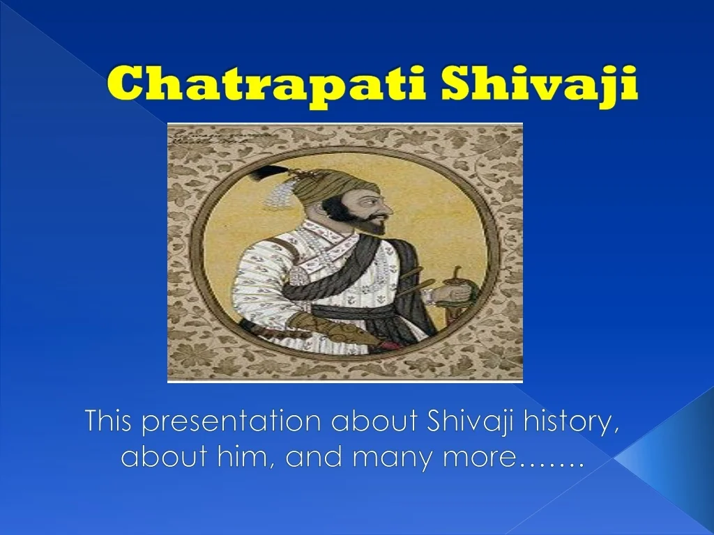 PPT - Chatrapati Shivaji PowerPoint Presentation, free download - ID ...