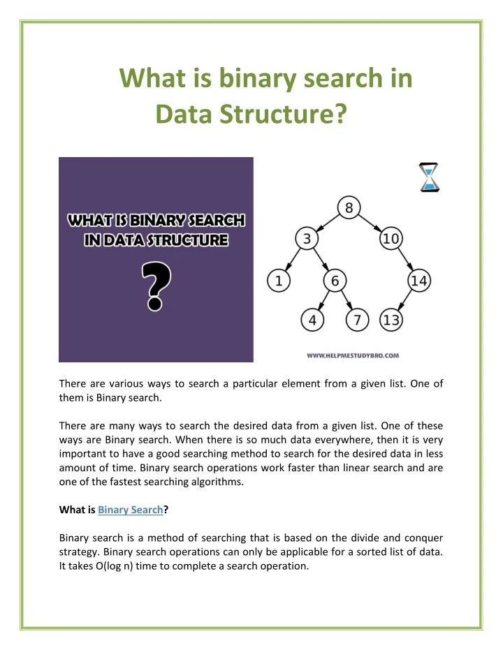 PPT What Is Binary Search In Data Structure PowerPoint Presentation Free Download ID 11012043 PPT What Is Binary Search In Data Structure PowerPoint Presentation Free Download ID 11012043