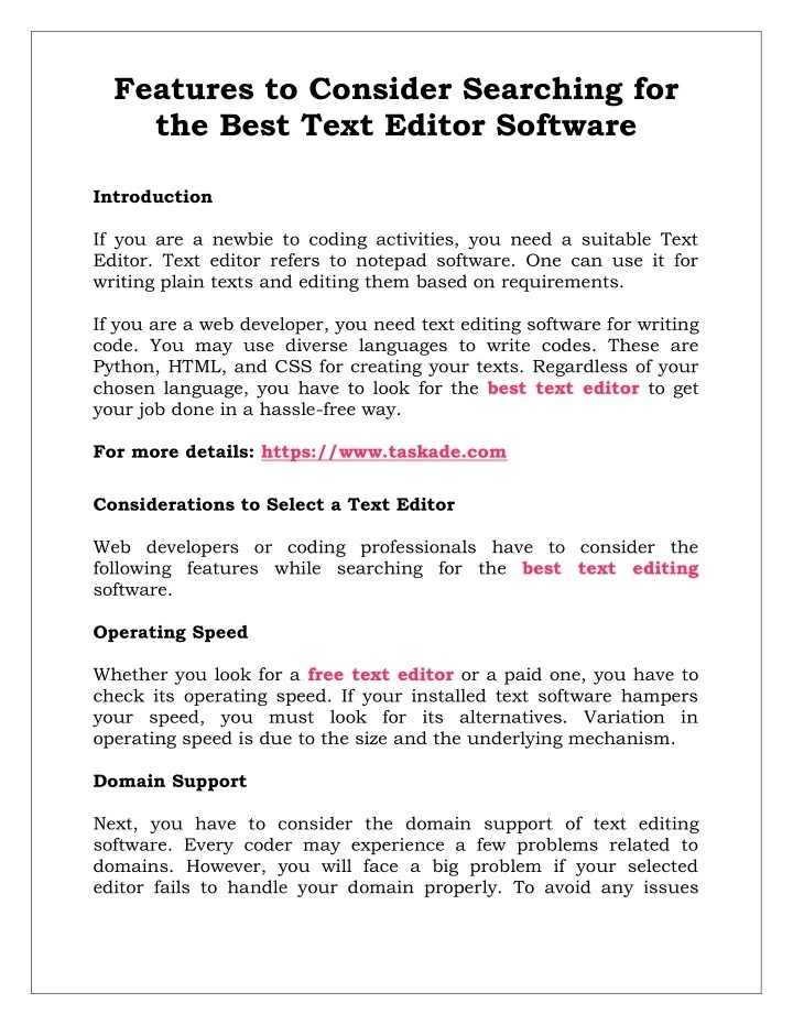 PPT - Best Text Editor PowerPoint Presentation, free download - ID:11012376