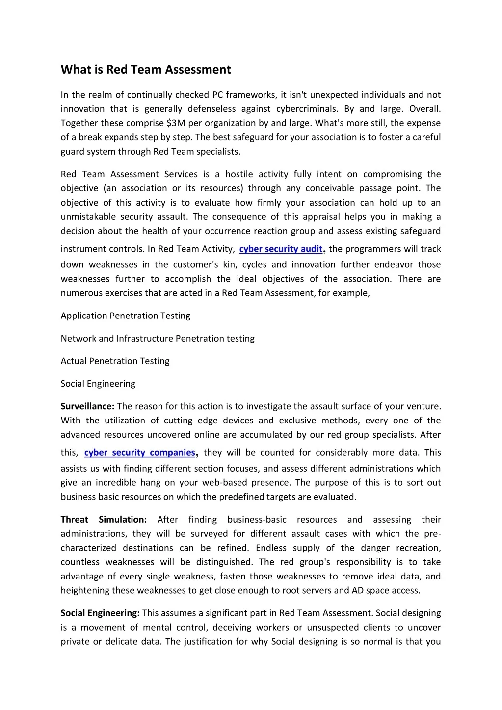 PPT - What is Red Team Assessment PowerPoint Presentation, free ...